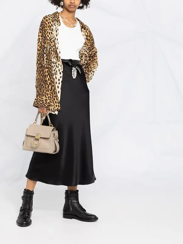 Dorothee Schumacher Silk-blend Midi Skirt