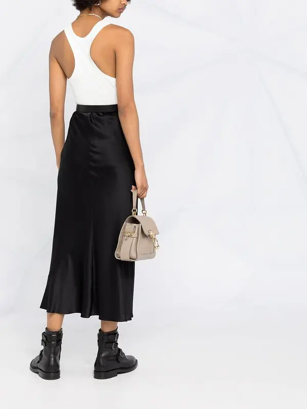 Dorothee Schumacher Silk-blend Midi Skirt