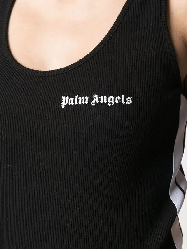 Palm Angels Logo-print Tank Top