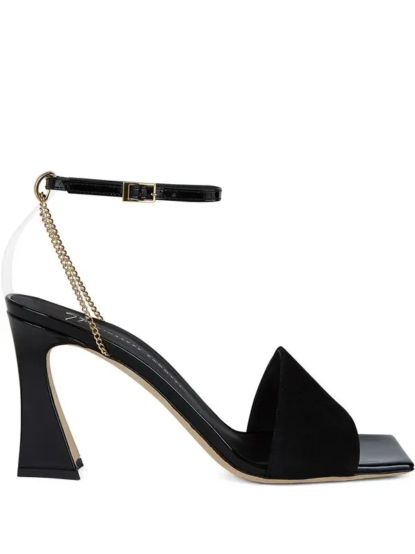 GIUSEPPE ZANOTTI Sculpted-heel Sandals