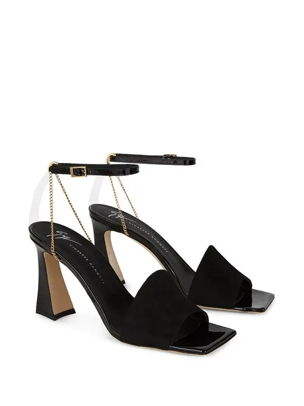 GIUSEPPE ZANOTTI Sculpted-heel Sandals