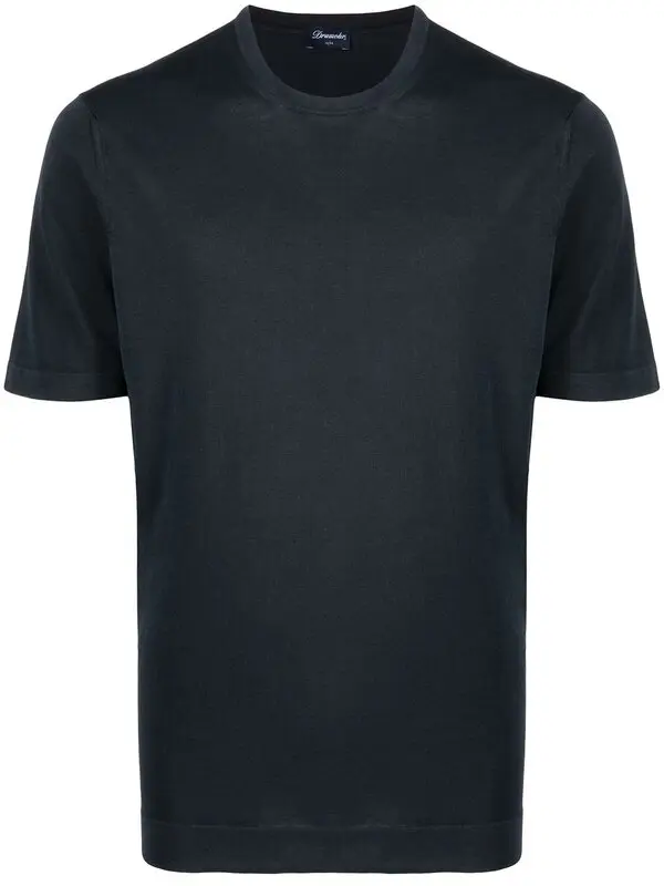 DRUMOHR Round Neck T-shirt - Blue