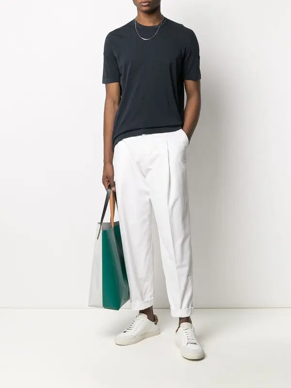DRUMOHR Round Neck T-shirt - Blue