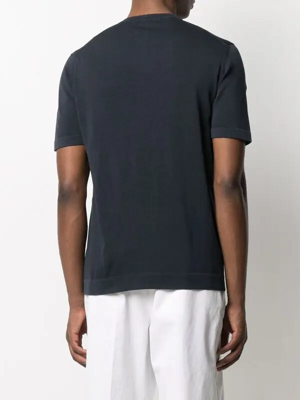 DRUMOHR Round Neck T-shirt - Blue