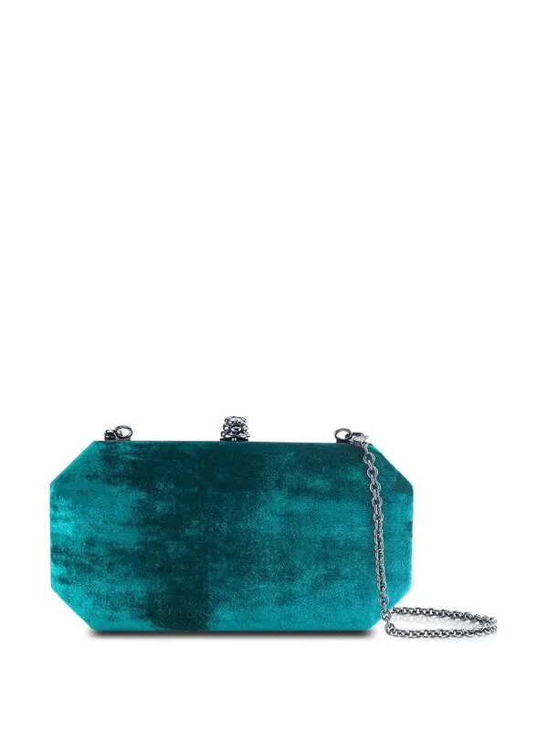 Tyler Ellis Small Perry Clutch Bag - Blue