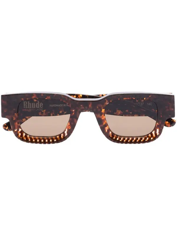 Thierry Lasry X Rhude Rhevision 670 Square-frame Sunglasses