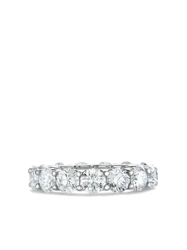 PRAGNELL Platinum 6.01ct Diamond Eternity Ring - Silver