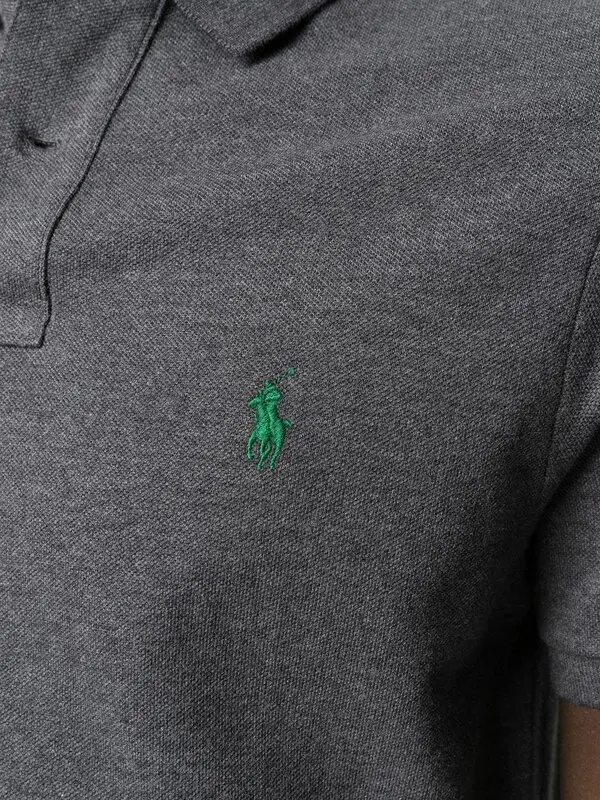 Polo Ralph Lauren Logo-patch Short-sleeved Polo Shirt
