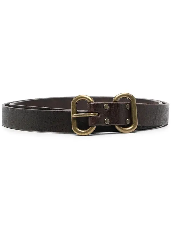 Dsquared2 Leather Buckle Belt - Brown