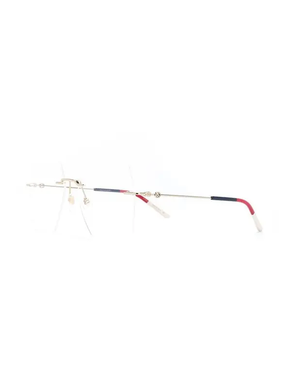 Gucci Rimless Square-frame Glasses