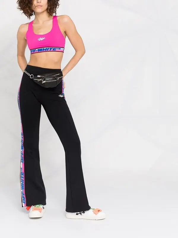 Off-White Logo-intarsia Sports Bra