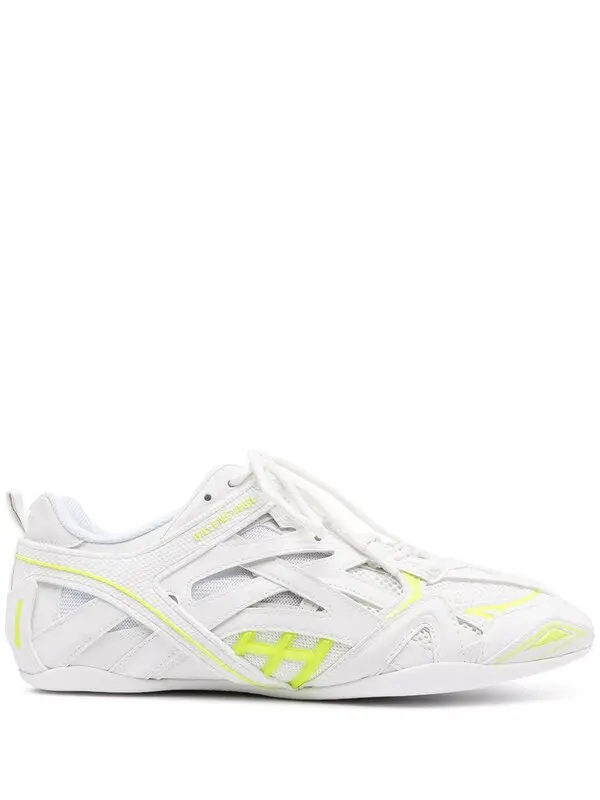 Balenciaga Drive Panelled Sneakers - White