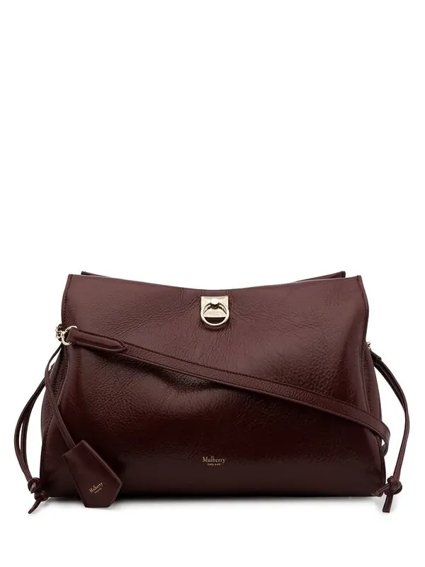 Mulberry Iris Leather Shoulder Bag