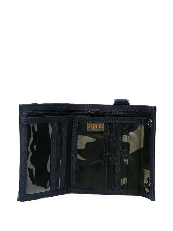 PORTER-YOSHIDA & CO Camouflage Print Wallet