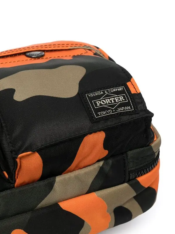 PORTER-YOSHIDA & CO Camouflage Print Shoulder Bag