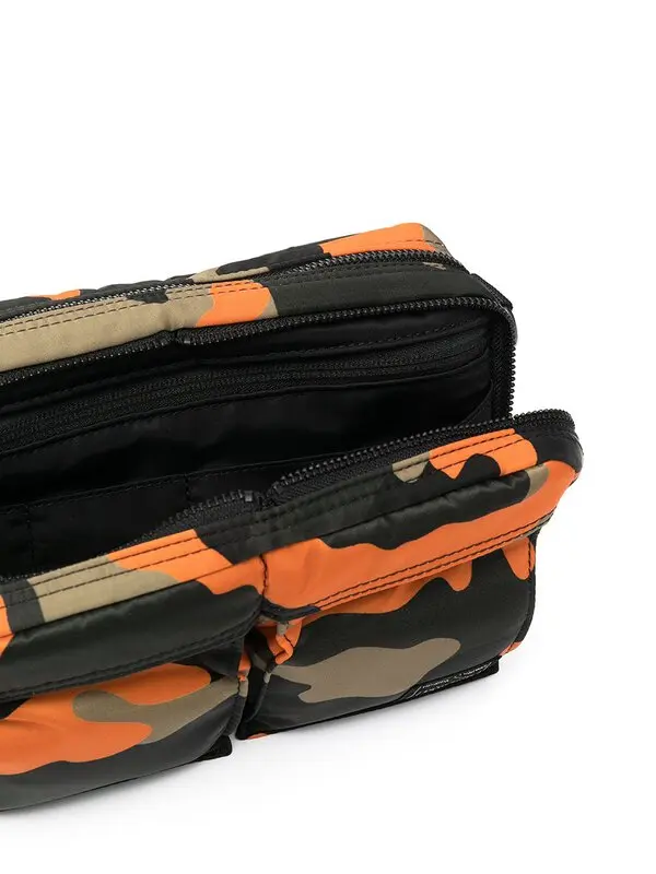 PORTER-YOSHIDA & CO Camouflage Print Shoulder Bag