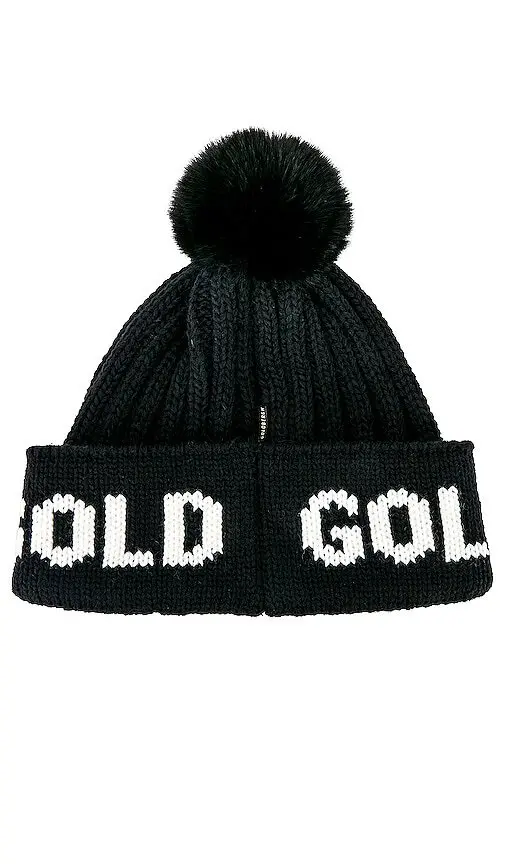 Goldbergh Una Pompon Beanie - Black - 65% Off | Editorialist display picture 3
