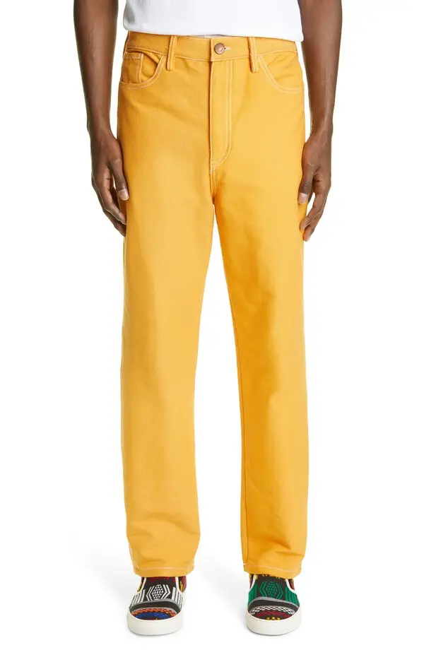 WANDA LEPHOTO Canvas Workwear Pants