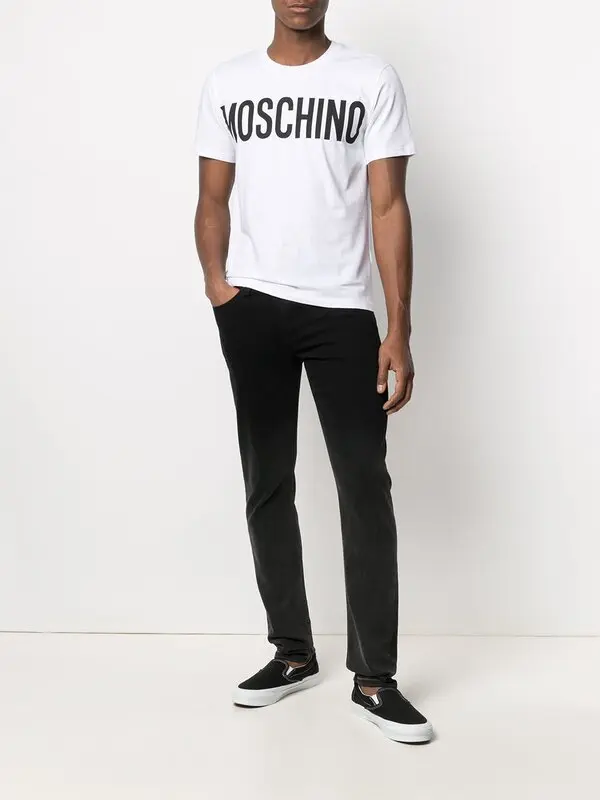 Moschino Print T-shirt - White