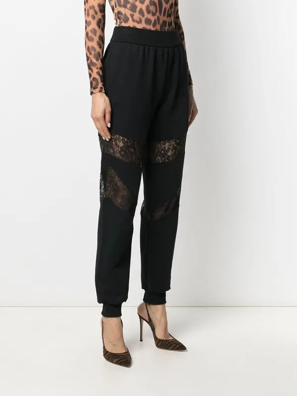 Philipp Plein Lace-paneled Joggers