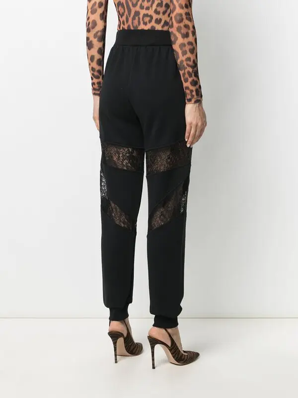 Philipp Plein Lace-paneled Joggers