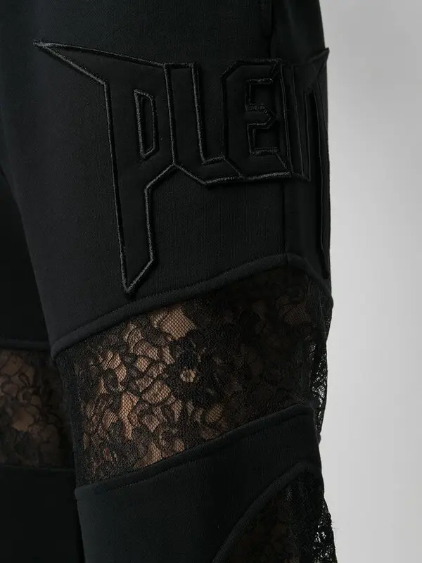 Philipp Plein Lace-paneled Joggers