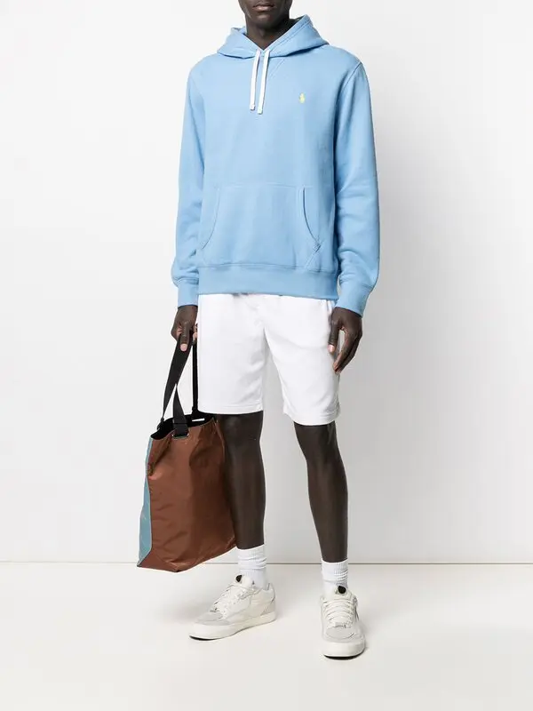 Polo Ralph Lauren Relaxed-fit Hoodie With Embroidered Logo - Blue