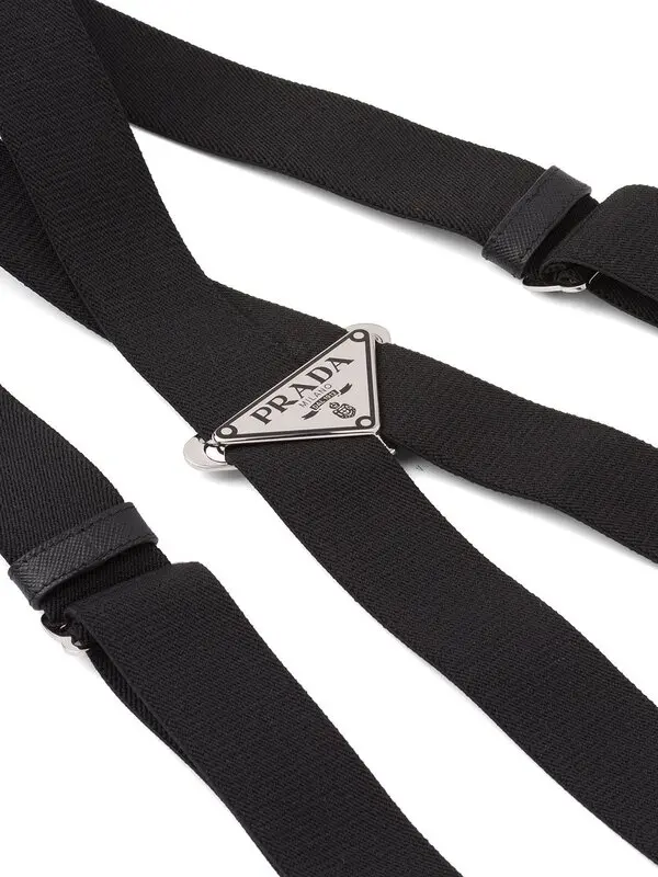 Prada Triangle-logo Braces