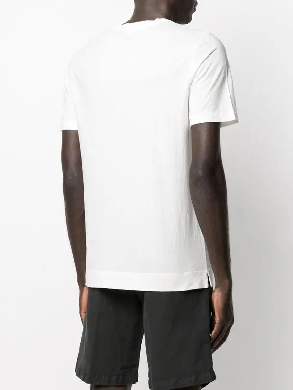 Massimo Alba Panarea Garment-dyed Cotton T-hirt