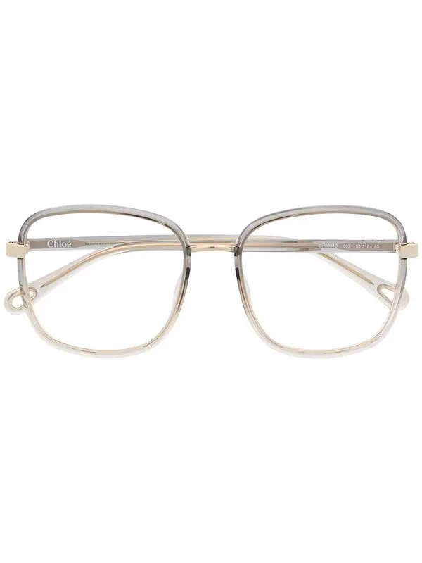 Chloé Oversized Rounded-square Frame Eyeglasses