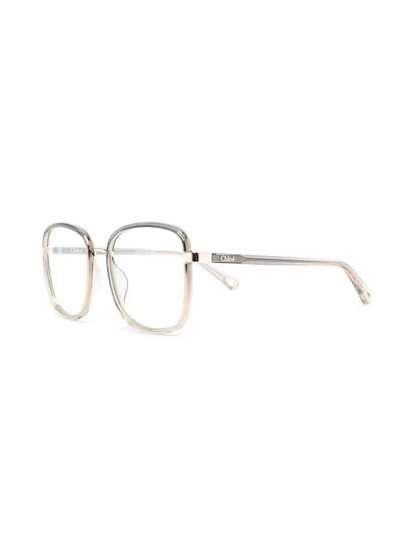Chloé Oversized Rounded-square Frame Eyeglasses