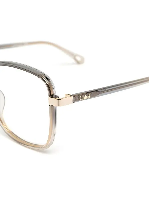 Chloé Oversized Rounded-square Frame Eyeglasses