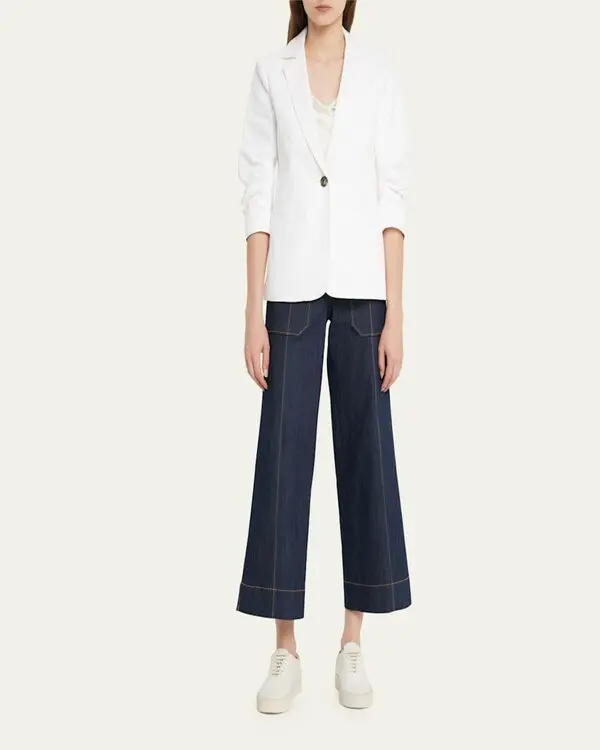 Cinq À Sept Khloe Denim Blazer