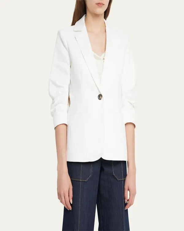 Cinq À Sept Khloe Denim Blazer