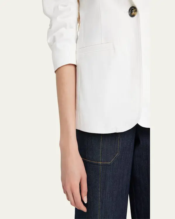 Cinq À Sept Khloe Denim Blazer