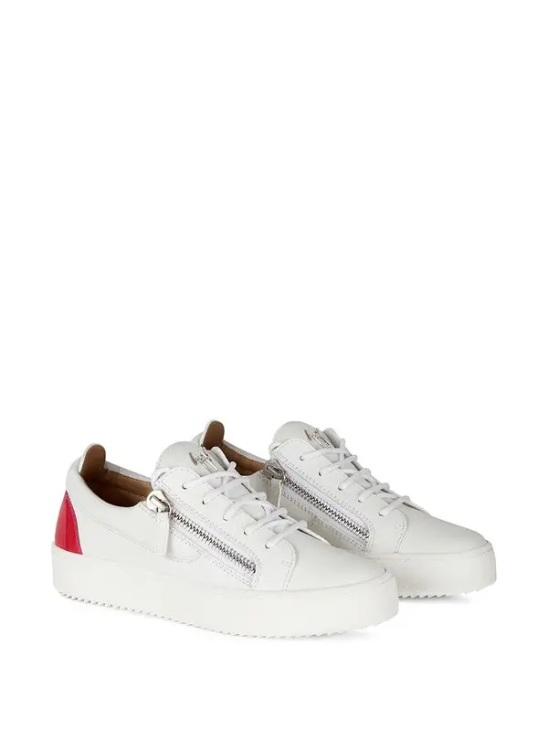 GIUSEPPE ZANOTTI Double Side Zip Sneakers