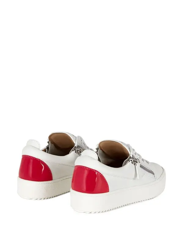 GIUSEPPE ZANOTTI Double Side Zip Sneakers