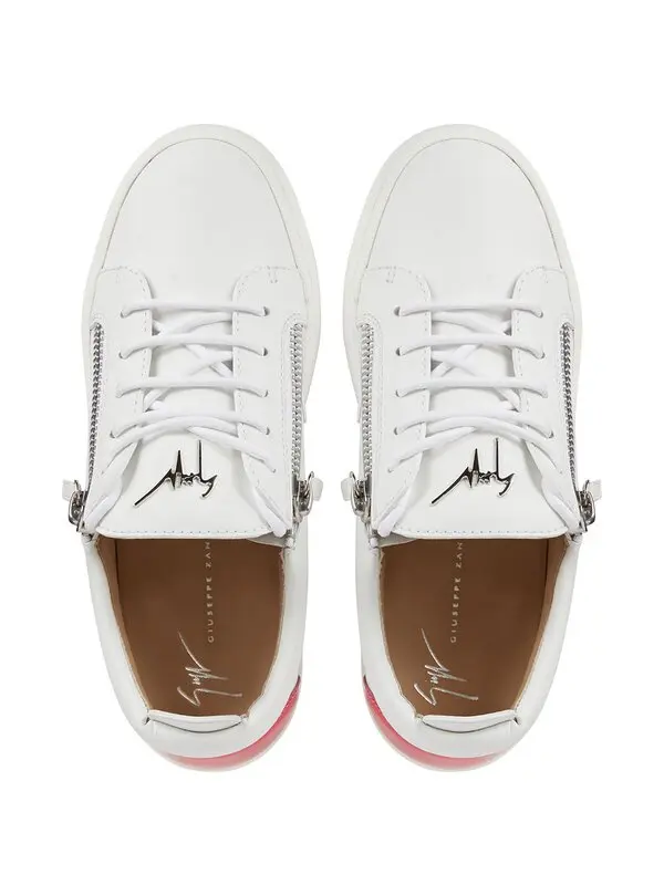 GIUSEPPE ZANOTTI Double Side Zip Sneakers