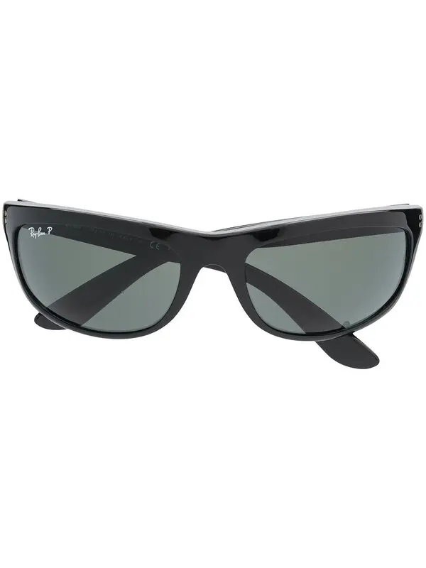 Ray-ban Balorama Rectangular Sunglasses - Black