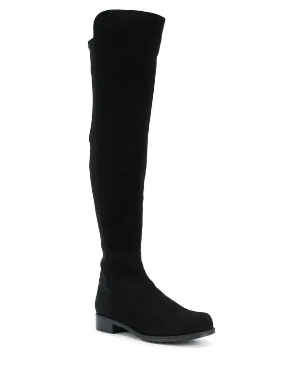 STUART WEITZMAN Panelled Knee Boots - Black