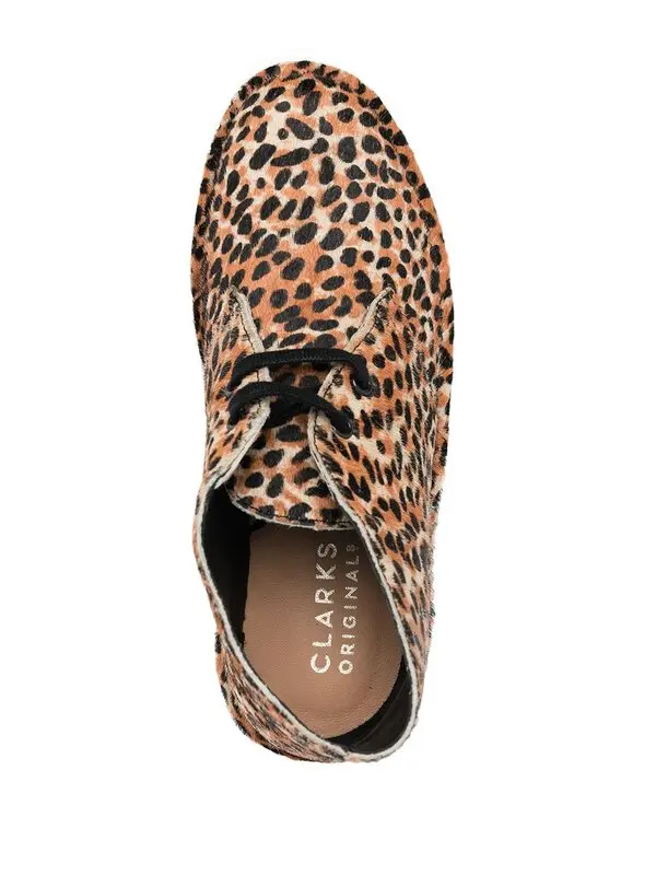 Clarks Leopard-print Desert Boots