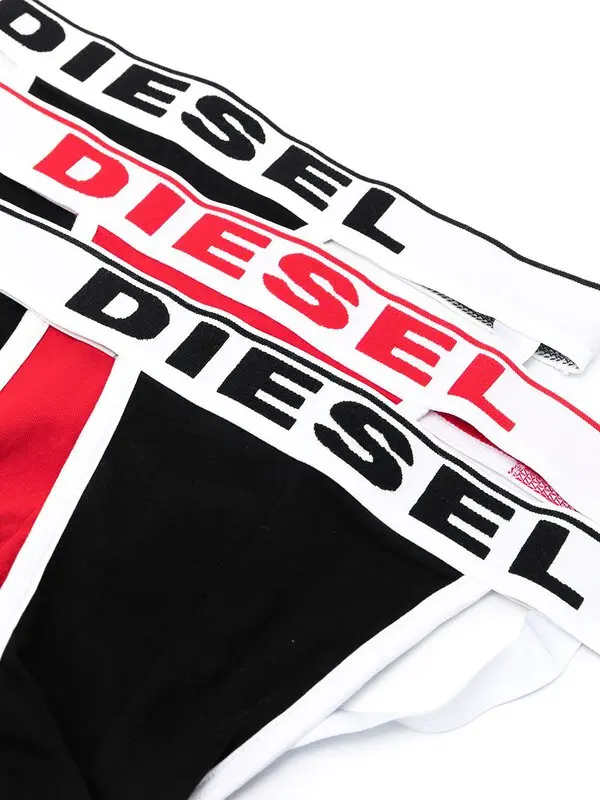 DIESEL Logo Jockstrap Brief Pack