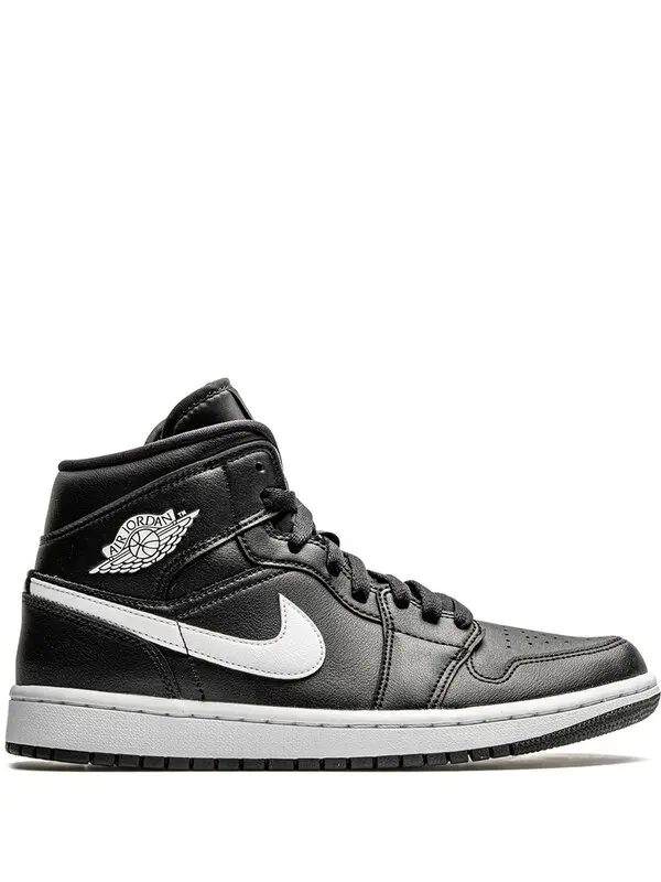 JORDAN Air 1 Mid Sneakers - Black