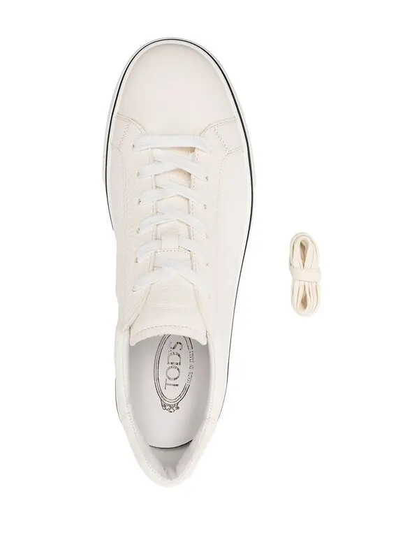TOD'S Contrast-trim Low-top Sneakers