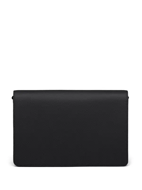 Prada Logo-lettering Saffiano Leather Shoulder Bag