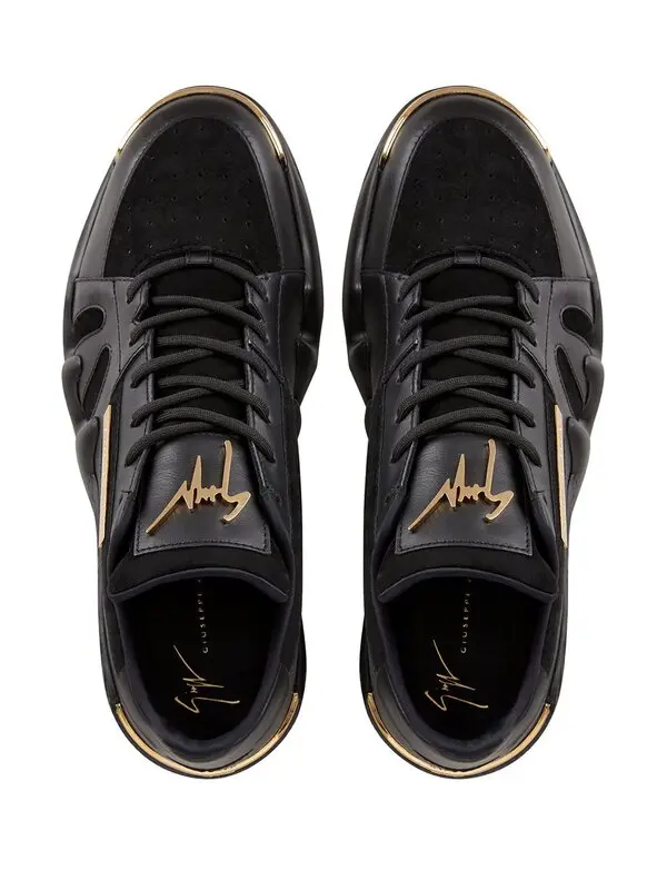 GIUSEPPE ZANOTTI Talon Low Sneakers - Black