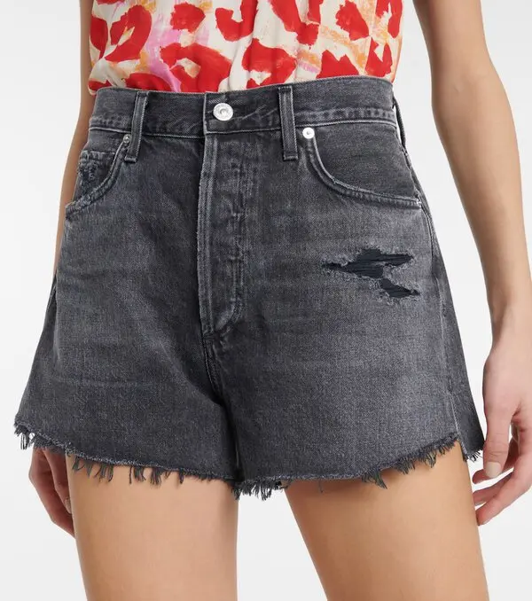 Citizens Of Humanity Marlow High-rise Denim Shorts