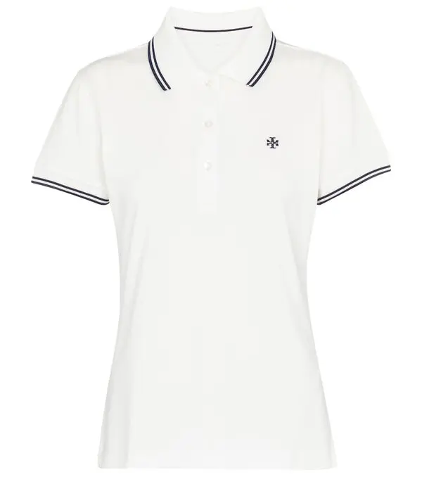 Tory Burch Piqué Tennis Polo Shirt