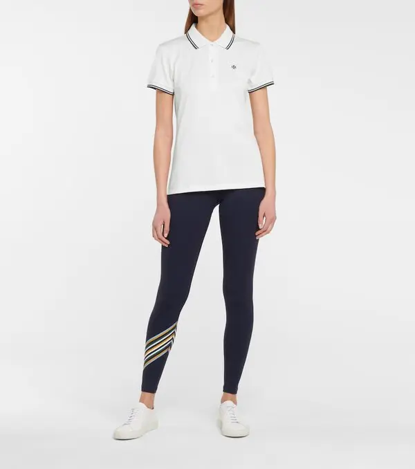Tory Burch Piqué Tennis Polo Shirt