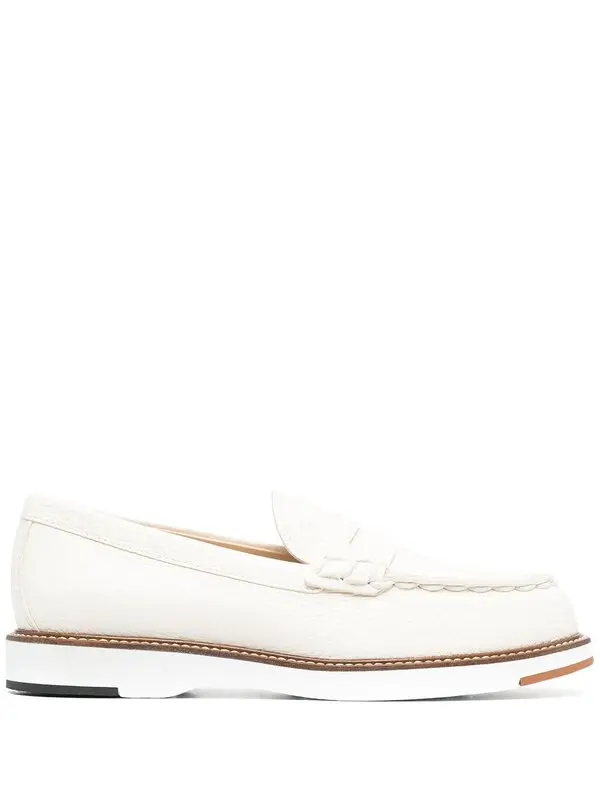 TOD'S Panelled Chunky-sole Loafers